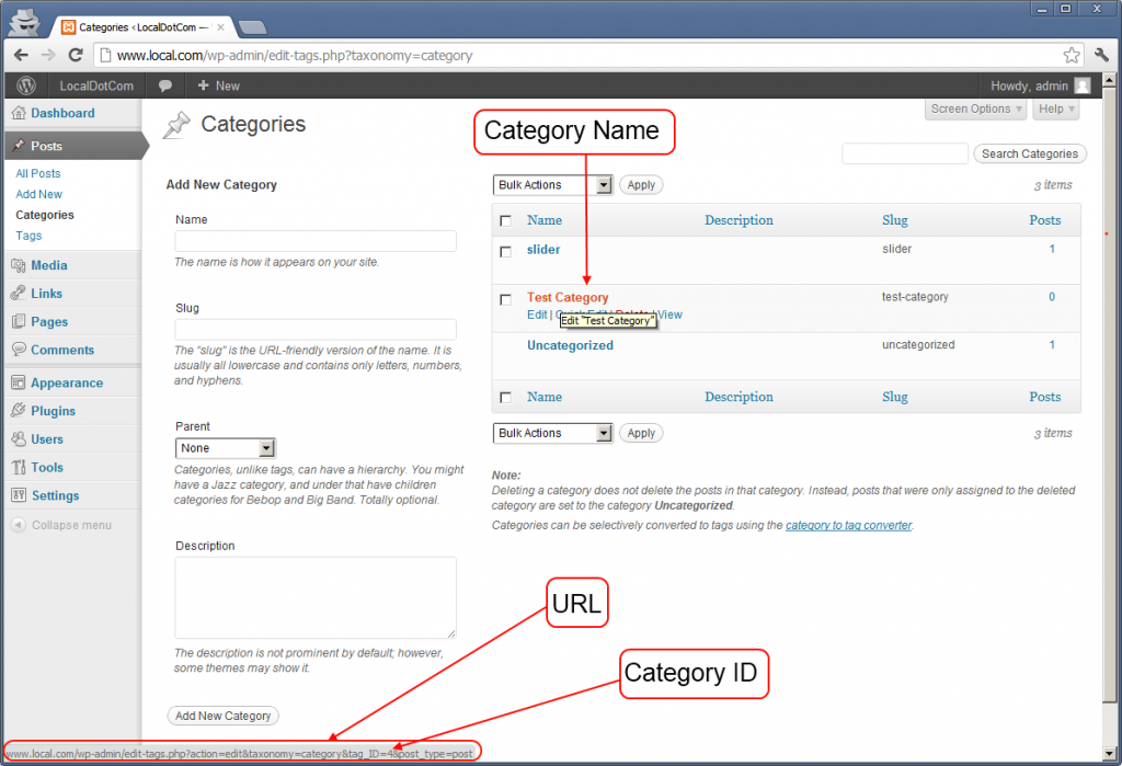 How To Find Category ID in WordPress